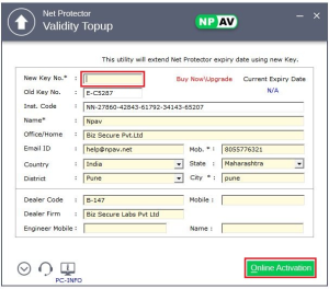 How to Register/Activate or Renew NPAV - Product Documentation
