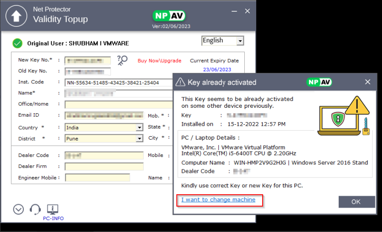 How to Reactivate NPAV key Using OTP Reactivation Feature"? - Product Documentation